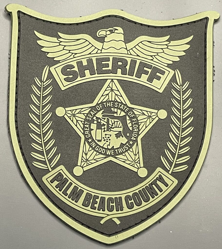 PVC PBSO Green & Black Patch - Specialized Design Concepts